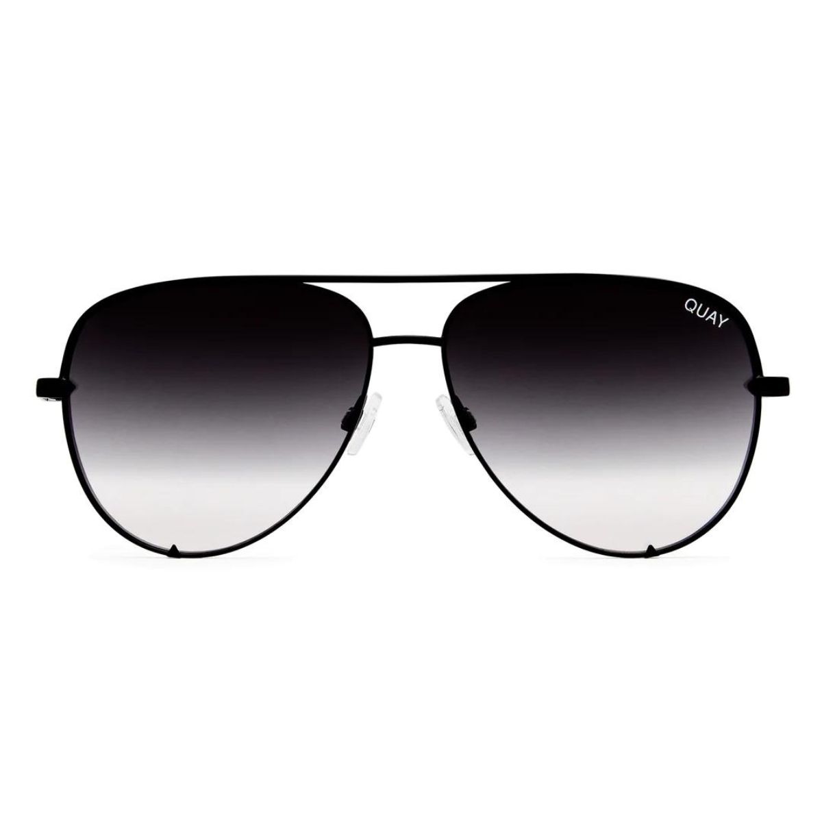 Quay High Key Mini Black Fade Polarised - Sunglass Culture