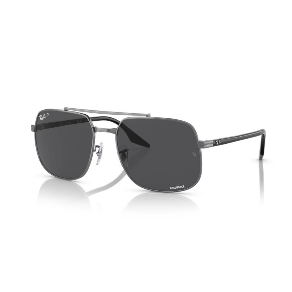 Ray-Ban RB3699 004/K8 59 Gunmetal/Dark Grey Chromance Polarised ...